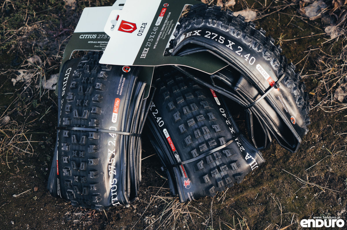 Test: Opony Onza Aquila, Ibex, Citius