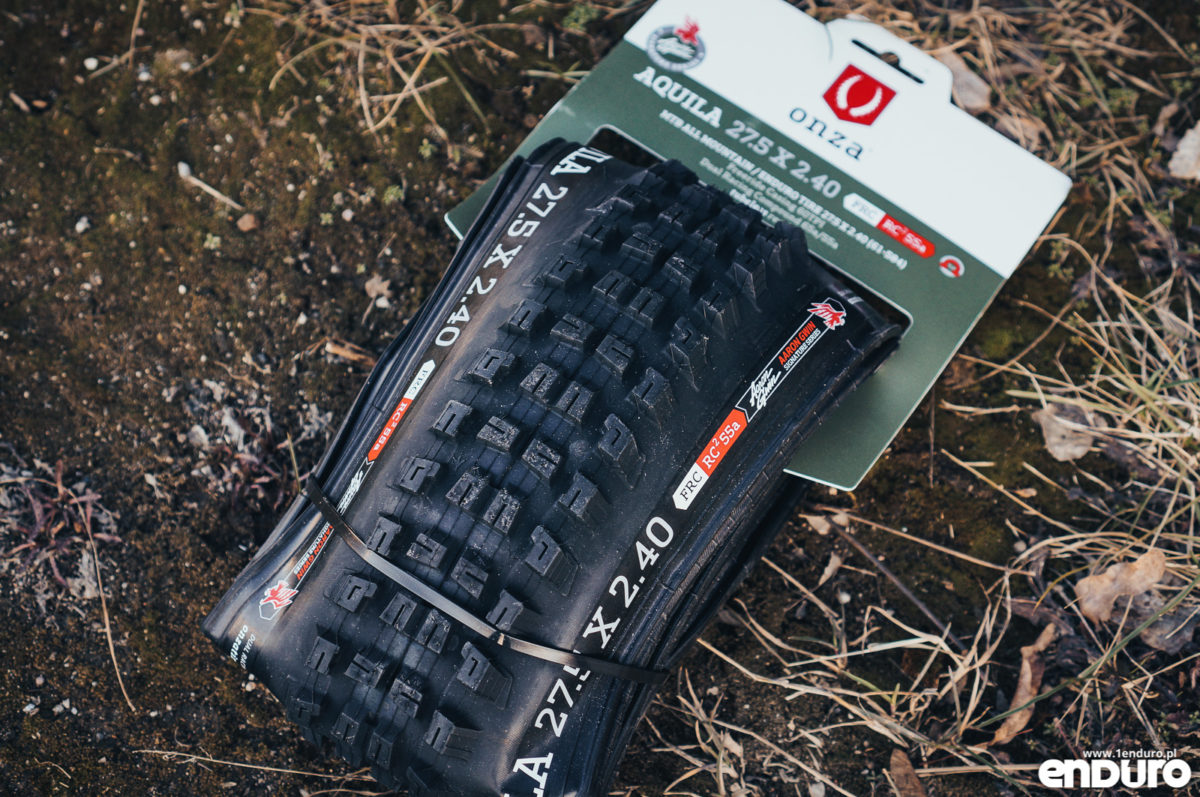 Test: Opony Onza Aquila, Ibex, Citius