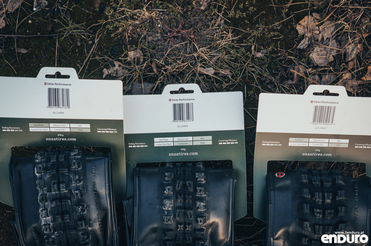 Test: Opony Onza Aquila, Ibex, Citius